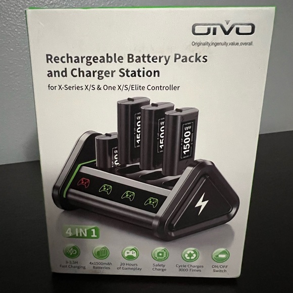 Video Games & Consoles | Rechargeable Battery Packs And Charger Station ...